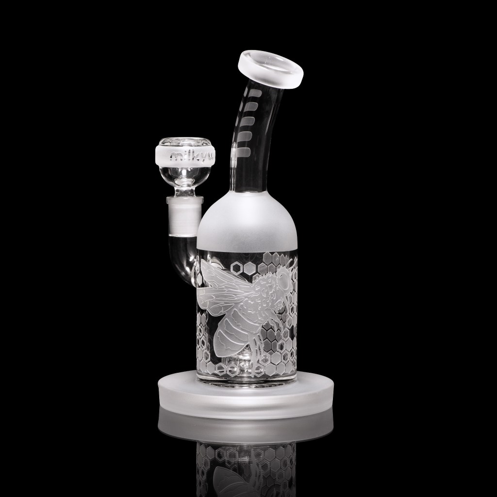 Bee Hive 7″ Clear Dab Rig – Multiverse Enterprise Inc.