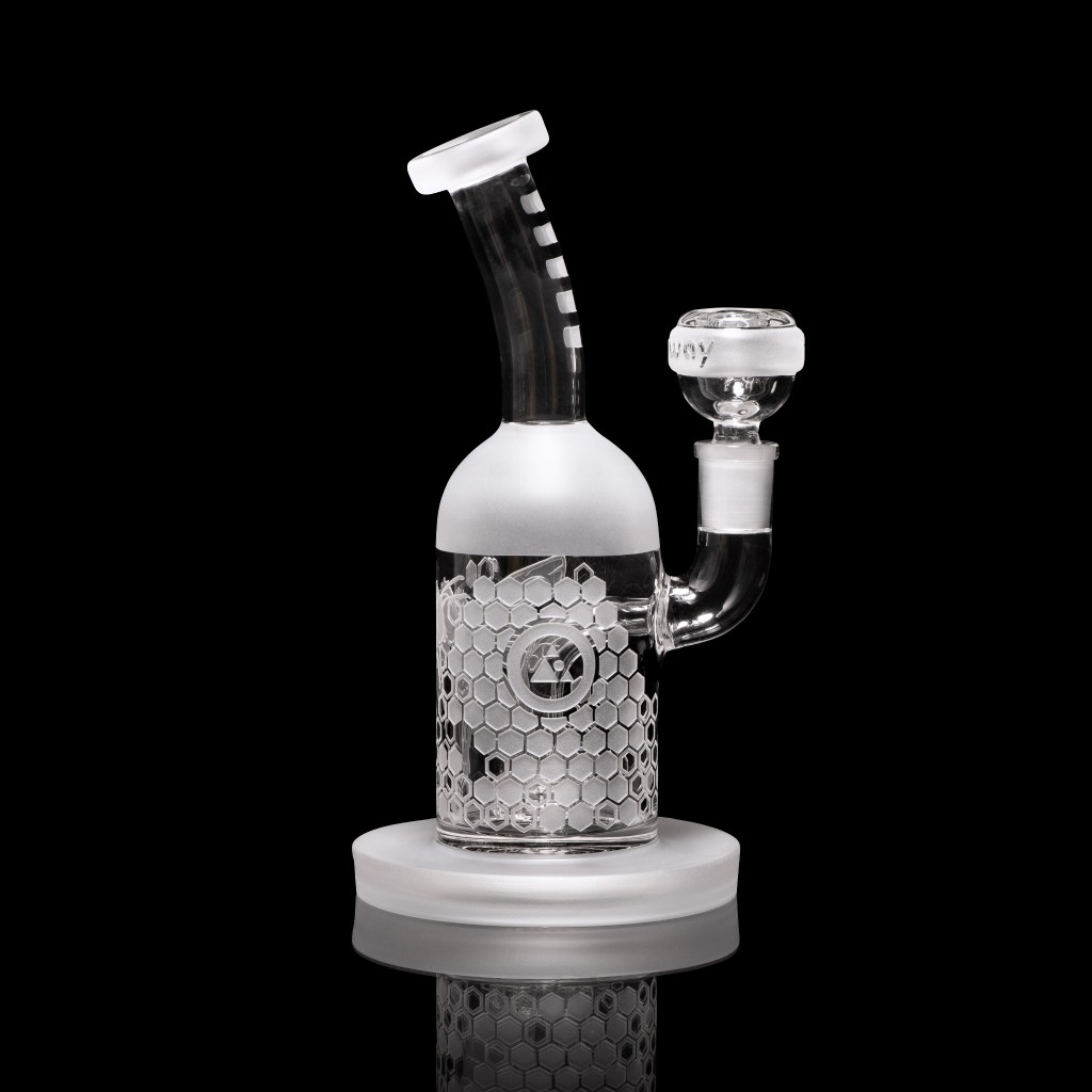 Bee Hive 7″ Clear Dab Rig – Multiverse Enterprise Inc.