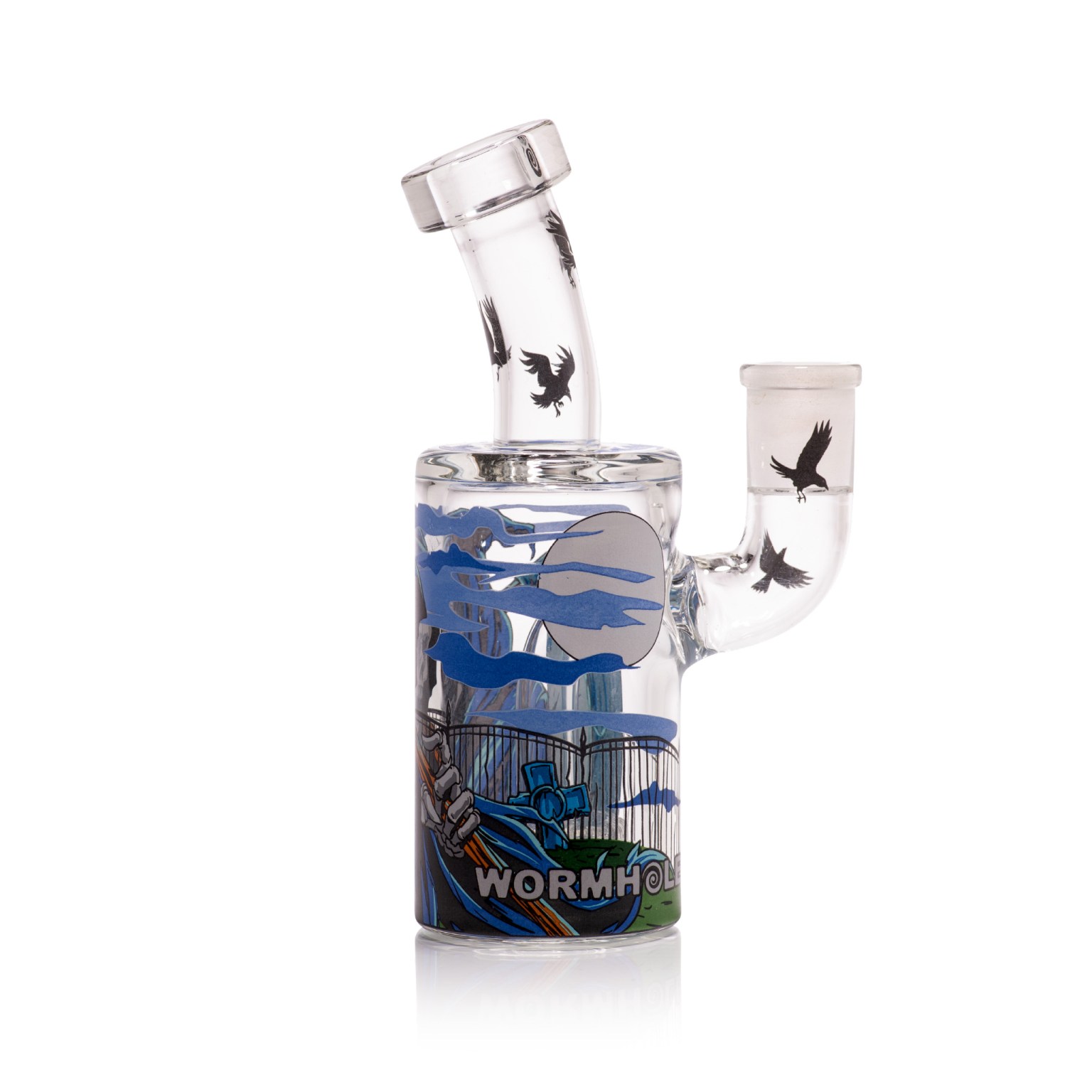 Reaper’s Domain 5″ Clear Dab Rig – Multiverse Enterprise Inc.