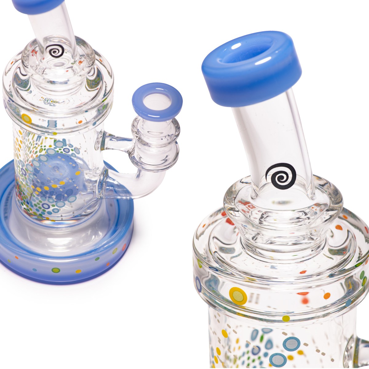 Beaded Mandala 8″ Dab Rig – Multiverse Enterprise Inc.