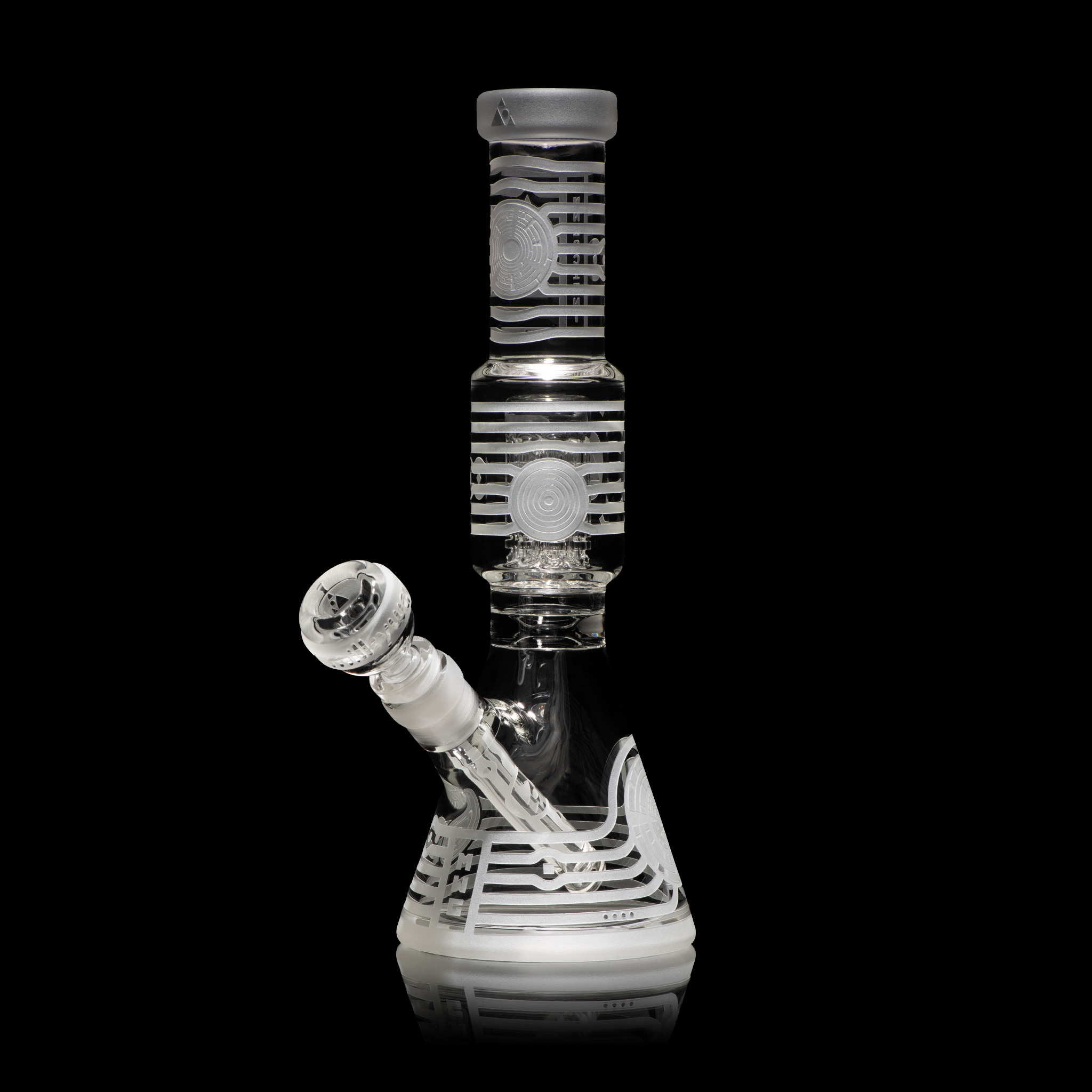 Omniscient 11″ Beaker Bong – Multiverse Enterprise Inc.