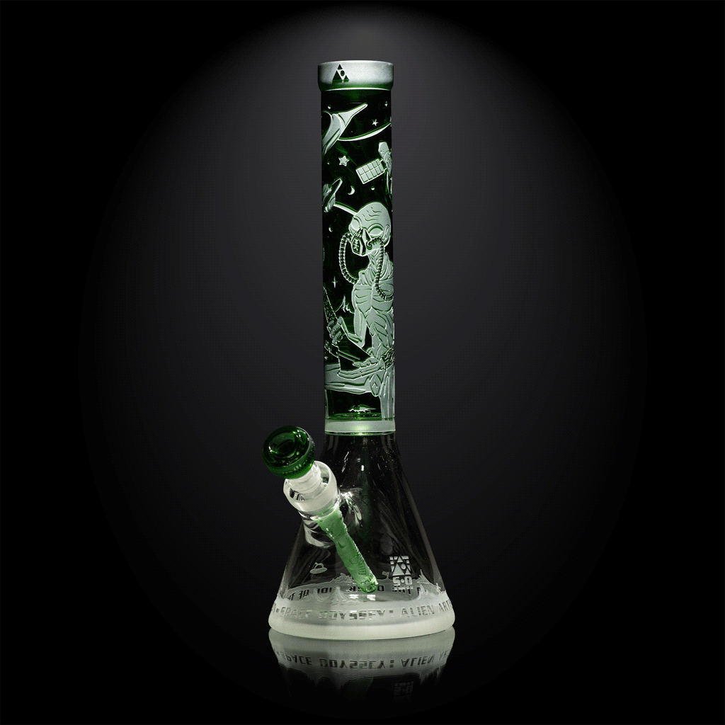 Alien Artifacts 16″ Beaker Bong – Multiverse Enterprise Inc.