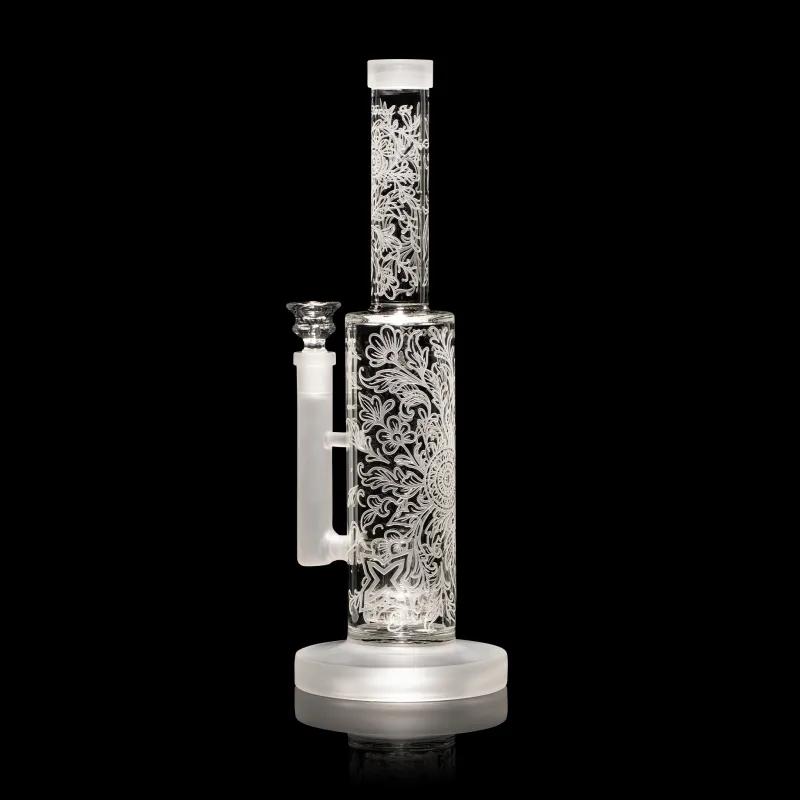 Floral X 13″ Water Pipe – Multiverse Enterprise Inc.