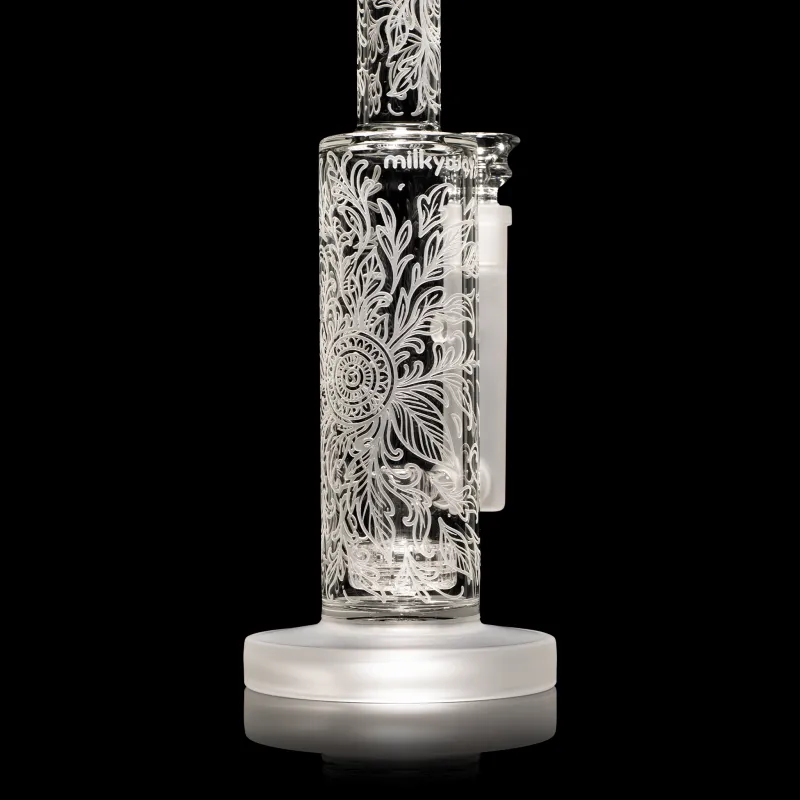 Floral X 13″ Water Pipe – Multiverse Enterprise Inc.